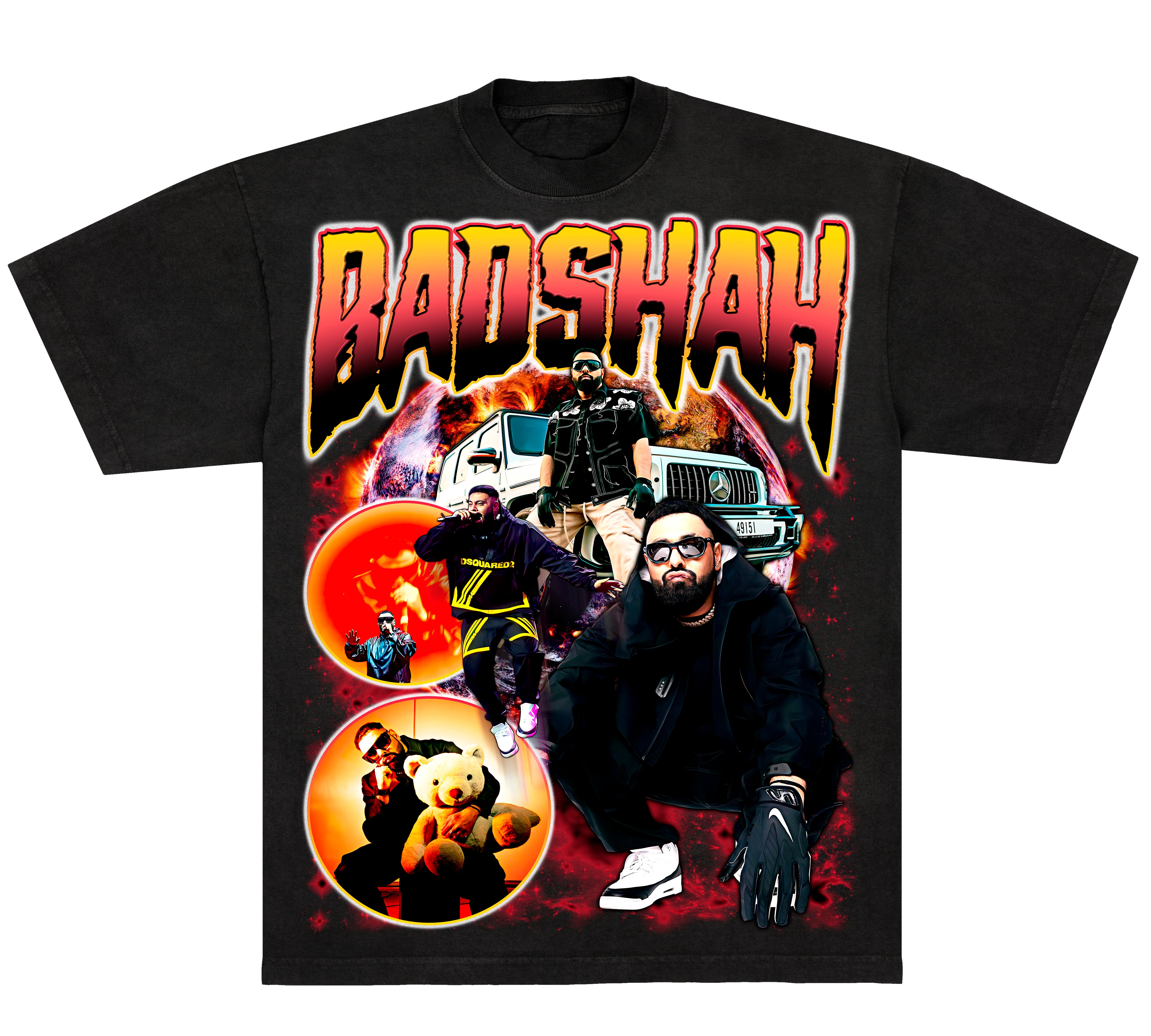 BADSHAH VINTAGE T-Shirt | KASH COLLECTIVE | BOLLYWOOD | BADSHAH SONGS ...